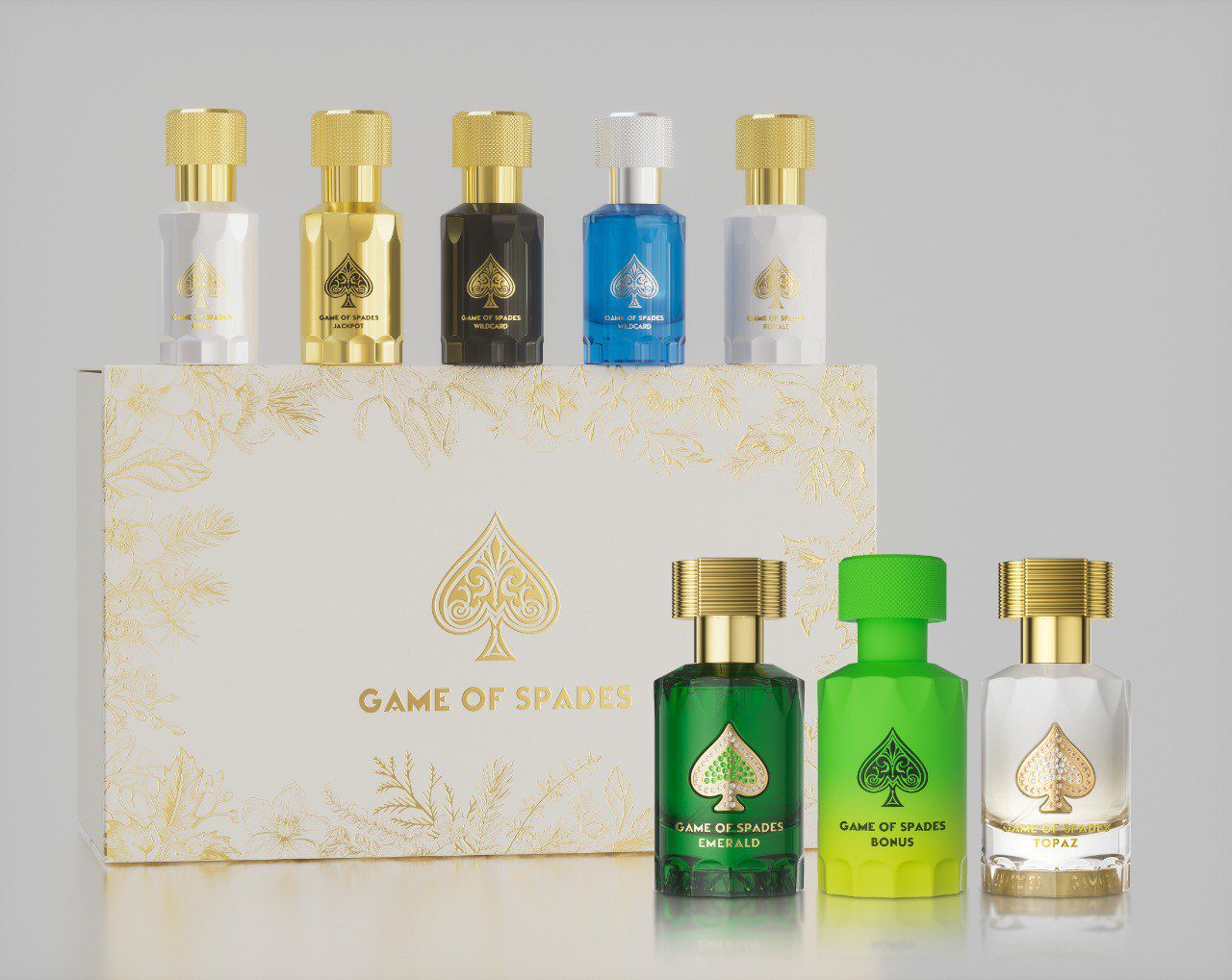 Collectors Edition Set Game of Spades 30 ml x 3 pcs + 10 ml x 5 pcs ...